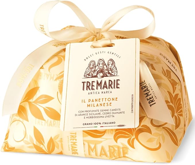 Panettone Envuelto a Mano Tre Marie x 1 Kg – Puku Puku